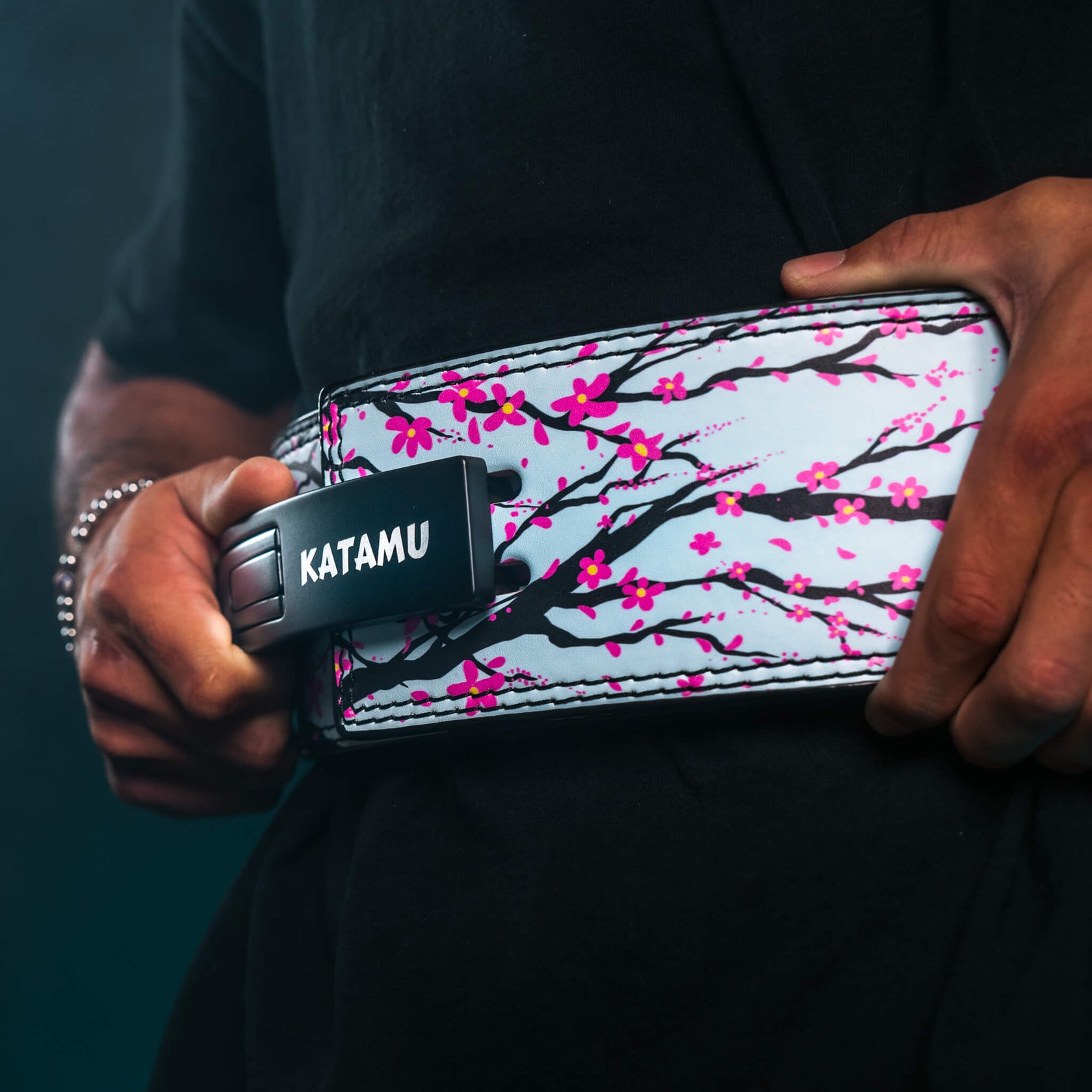 Cherry Blossom Lever Belt – Katamu Co